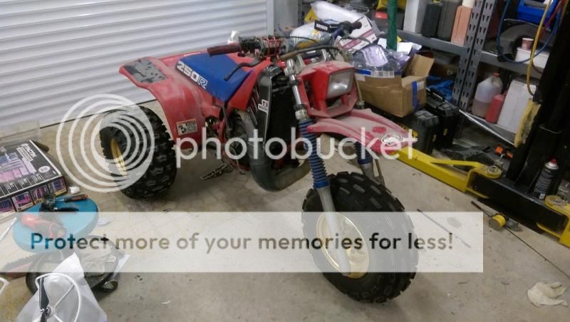 I just got myself a '85 250R three wheeler! | Honda ATV Forum