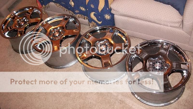 FS: Chrome Corvette Wagon Wheels 17 and 18 " - NJ | VW Vortex ...