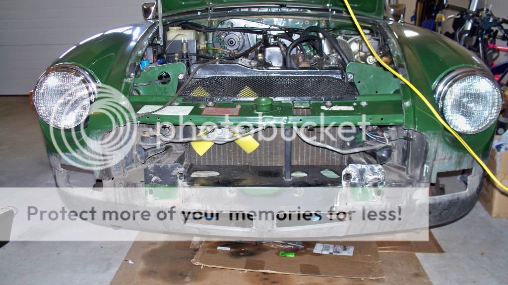 Installing a Fiberglass Front Spoiler : MGB & GT Forum : The MG Experience