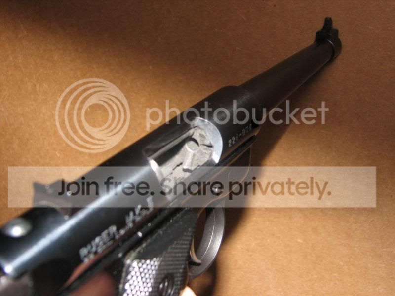 What are these marks onmy Ruger MKII breech face? > General Discussion ...